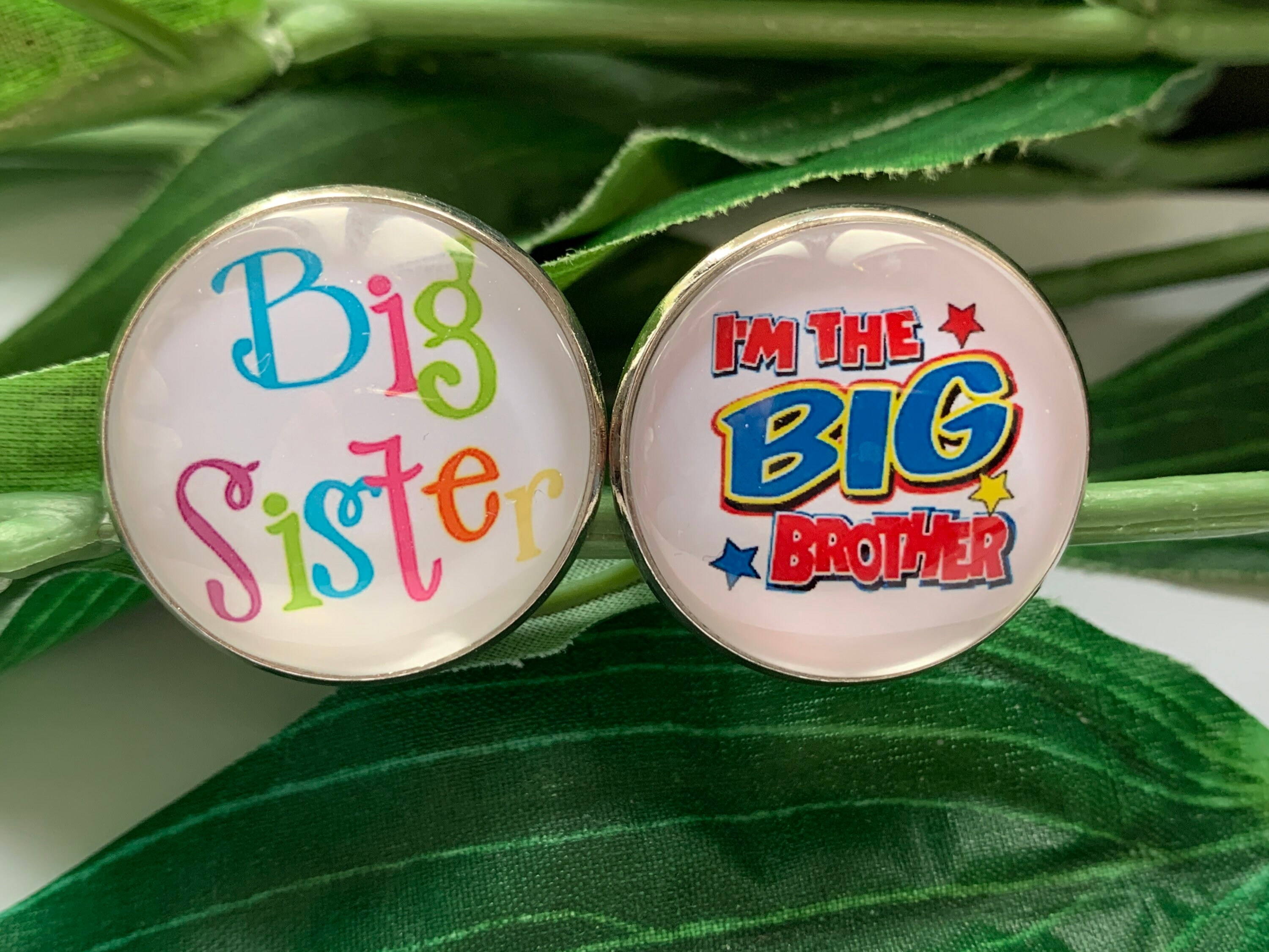 Big Sister Badge Big Brother Badge Big Sister Gifts Novelty - Etsy UK