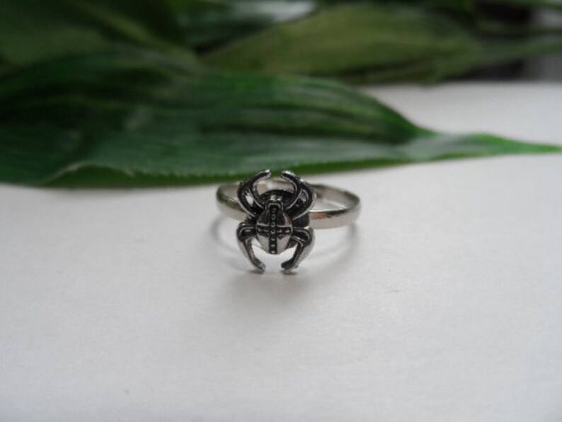 Child's Adjustable Spider Ring, Kids Rings, Girls Rings, Boys Ring ...