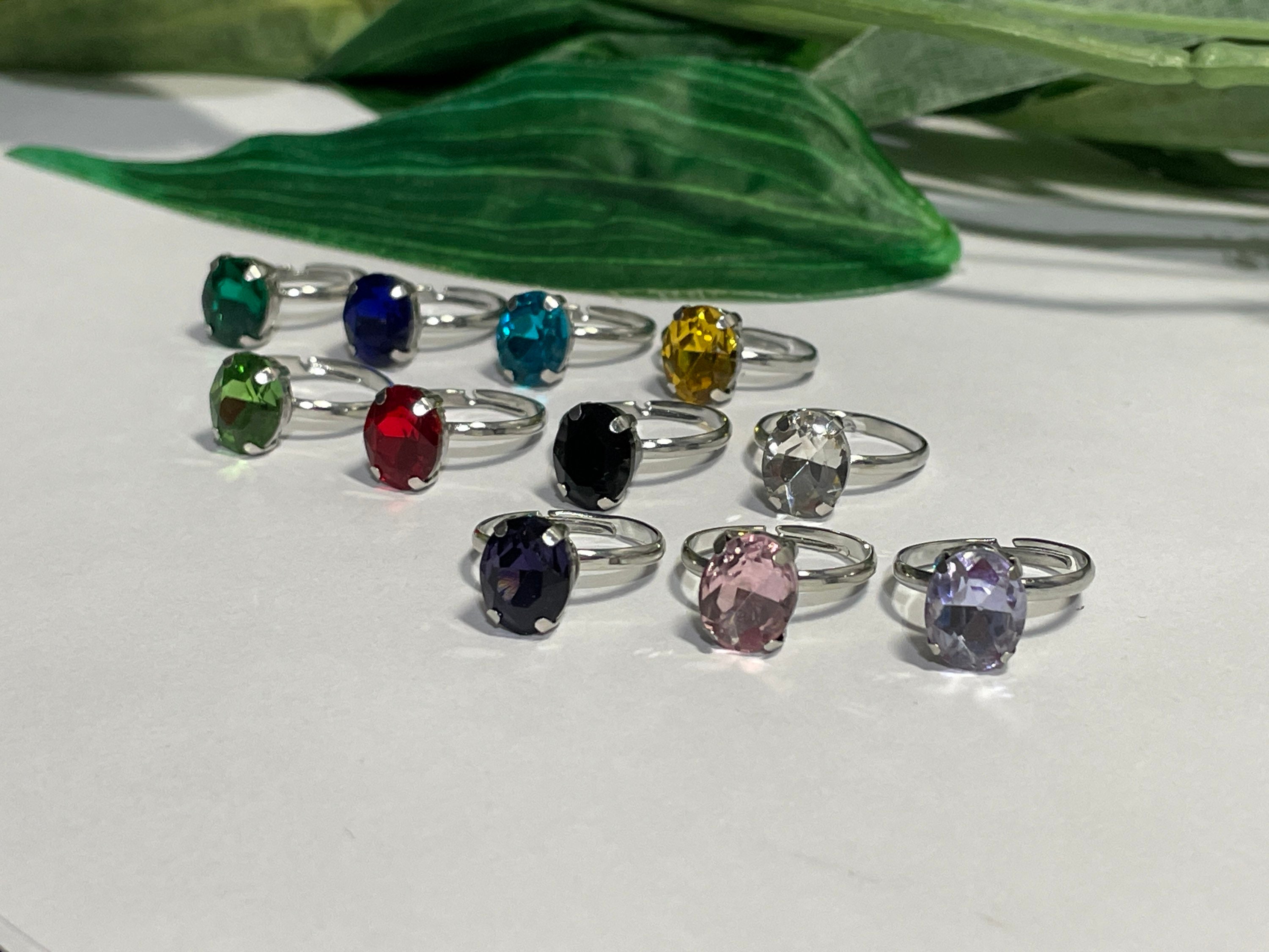 Child's Adjustable Oval Ring, Kids Rings, Girls Rings, Girls Birthday ...