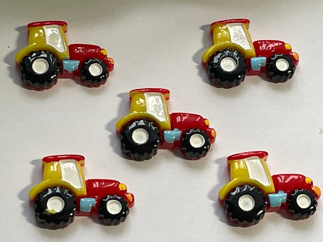 Set of 5 Tractor Magnets, Tractor Magnets, Fridge Magnets, Locker ...
