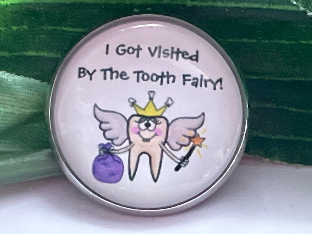 Tooth Fairy Badge, Tooth Fairy Gifts, Novelty Badges - Etsy