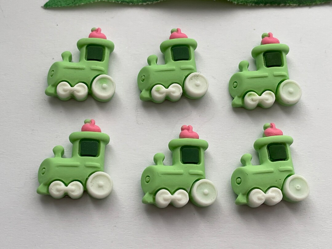 Set of 6 Train Magnets, Tractor Magnets, Fridge Magnets, Locker Magnets ...