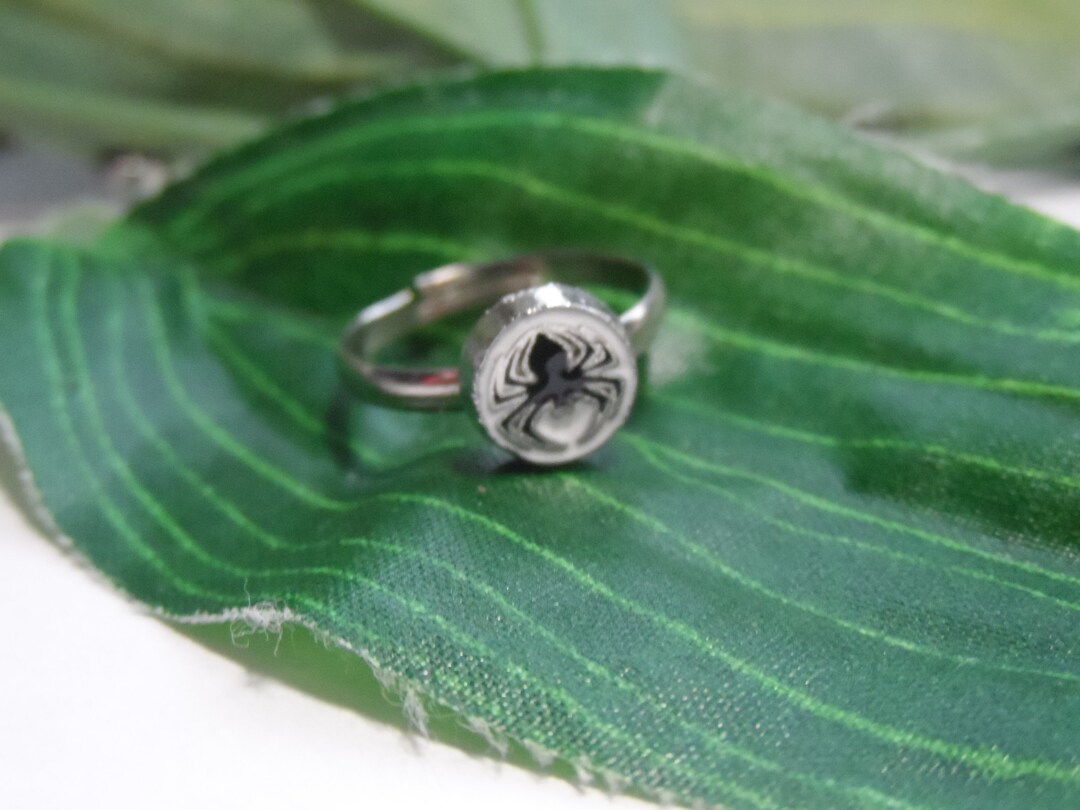 Child's Adjustable Spider Ring, Kids Rings, Girls Rings, Boys Ring ...