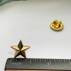 Gold Star Lapel Pin, Gold Star Tie Pin, Star Lapel Pin, Star Tie Pin - Etsy