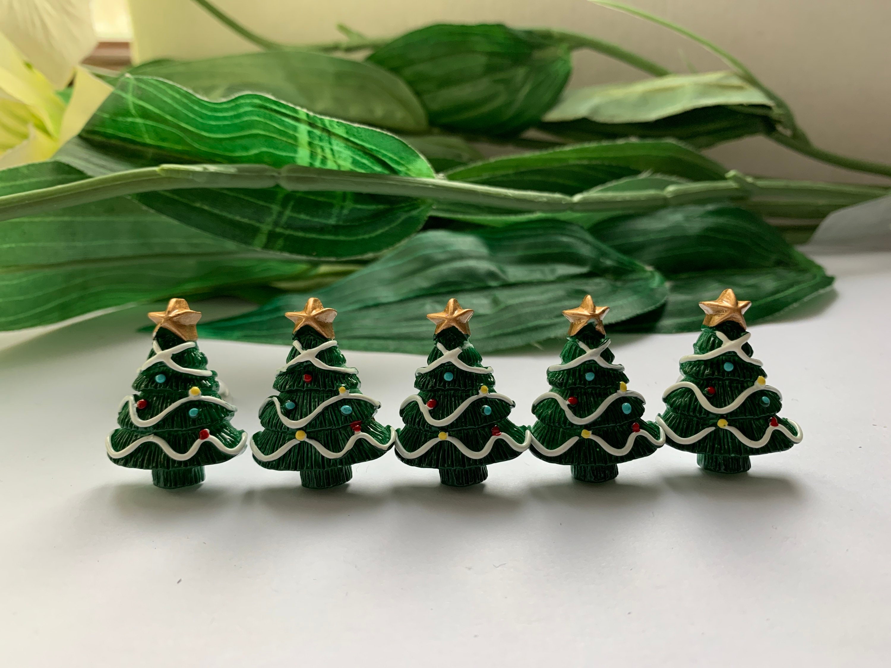 Christmas Tree Push Pins Novelty Push pins Decorative Push | Etsy