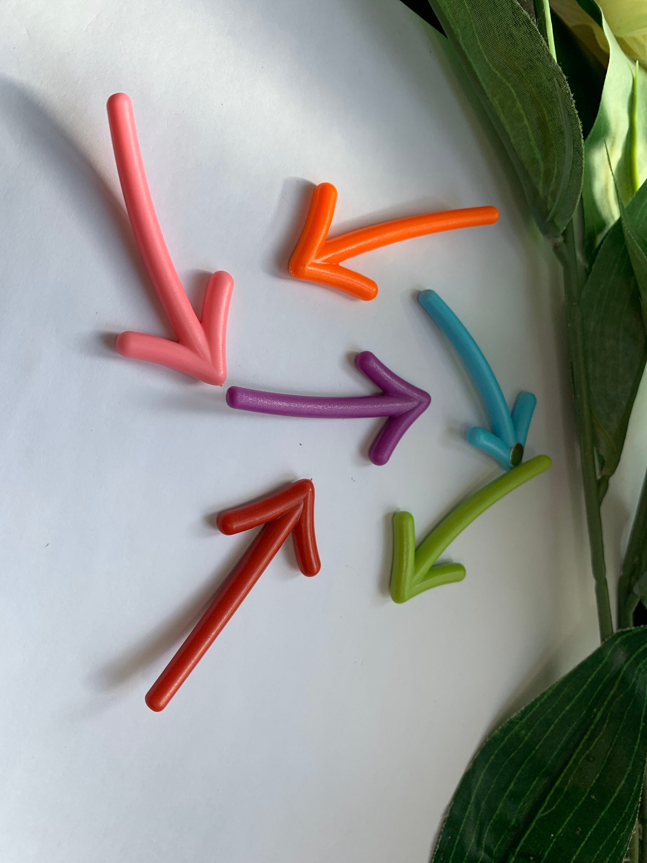 Set of 6 Arrow Magnets Magnets Fridge Magnets Locker | Etsy