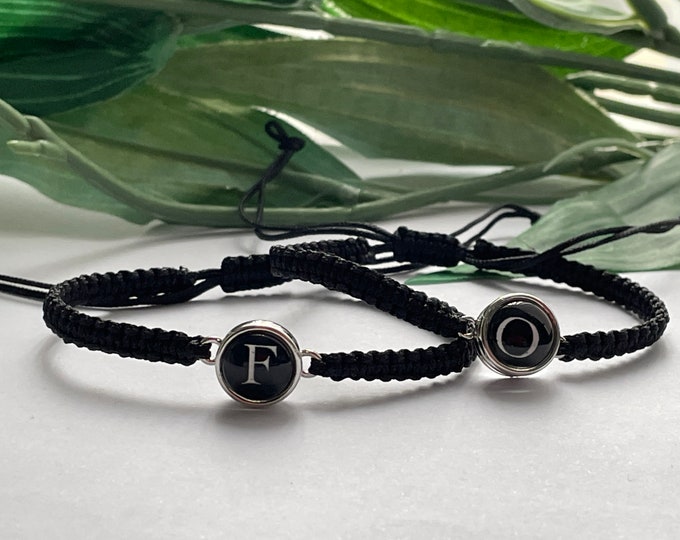 Boys Custom Wooden Bead Stretchy Bracelets, Boys Party Favors, Boys ...