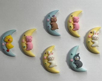 Half Moon Magnets - Etsy