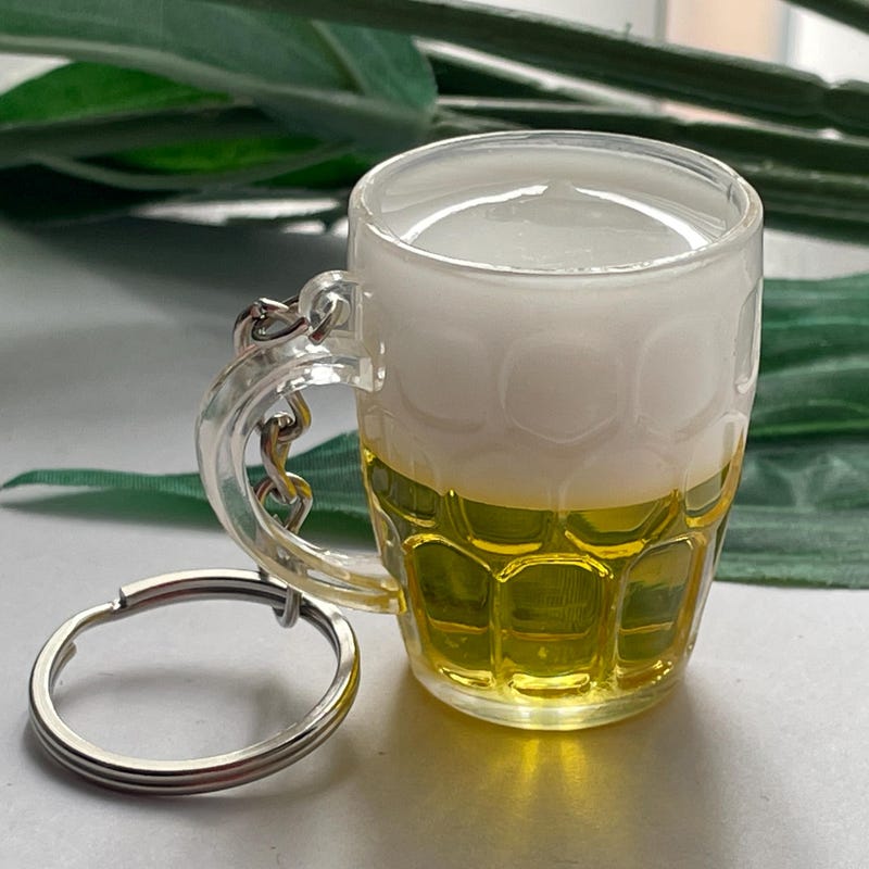 Beer Keychain - Etsy