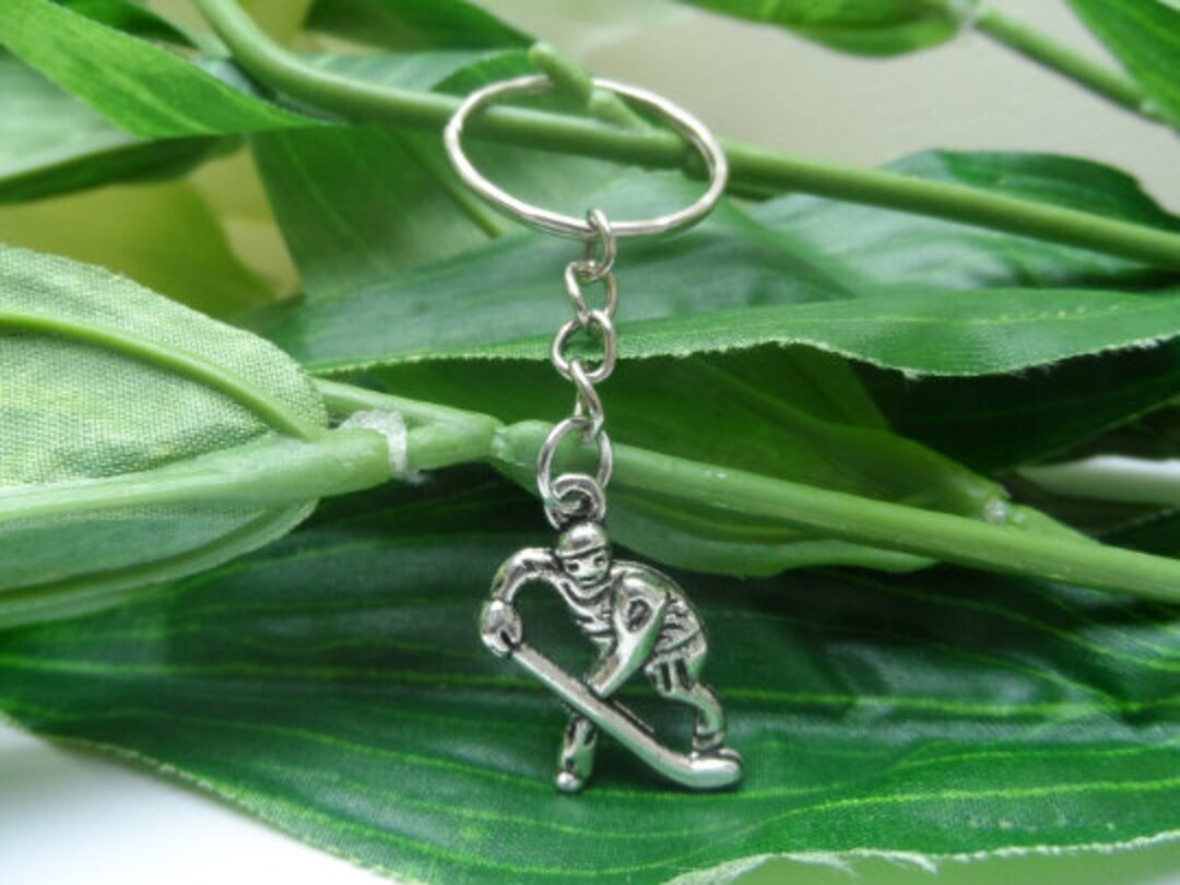 Ice Hockey Keychain, Novelty Keychain, Hockey Keyrings, Hockey Gifts - Etsy