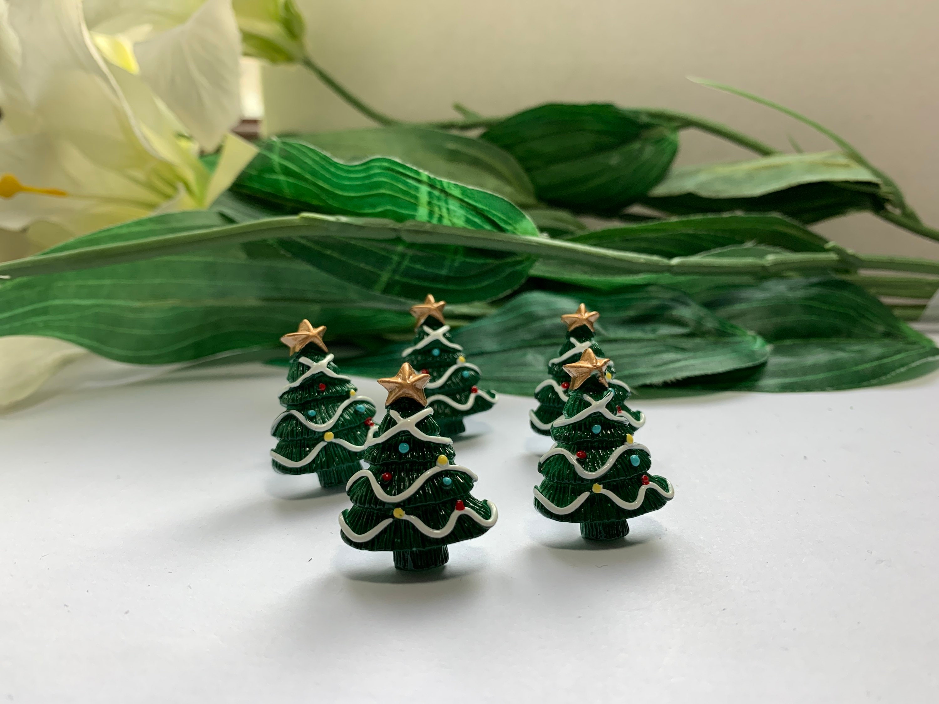 Christmas Tree Push Pins Novelty Push pins Decorative Push | Etsy