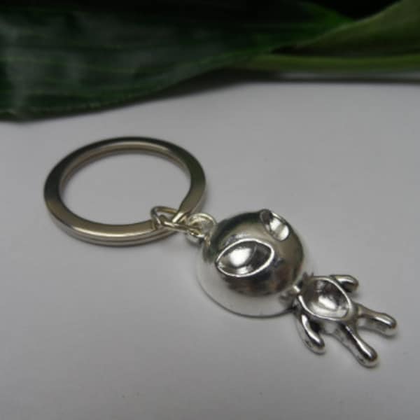 Alien Keychain - Etsy