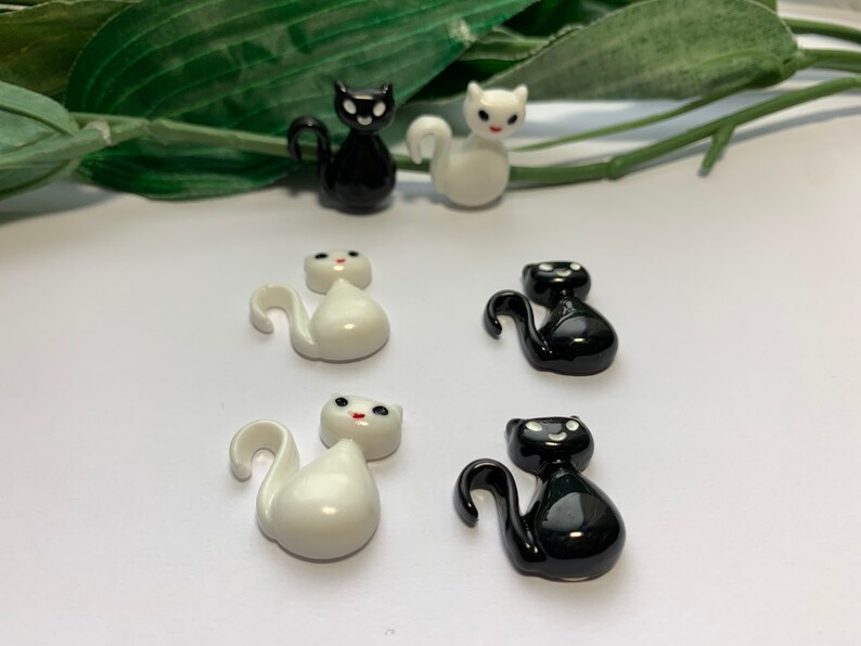 Set of 6 Cat Magnets, Cat Magnets, Fridge Magnets, Locker Magnets ...