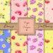 Daisy Digital Paper, Seamless Pattern, Floral Digital Paper Flower ...
