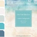 On the Beach Background Watercolor Texture Digital Paper | Etsy