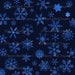 Blue Glitter Snowflakes Clipart, Winter Clipart, Nature Inspired ...