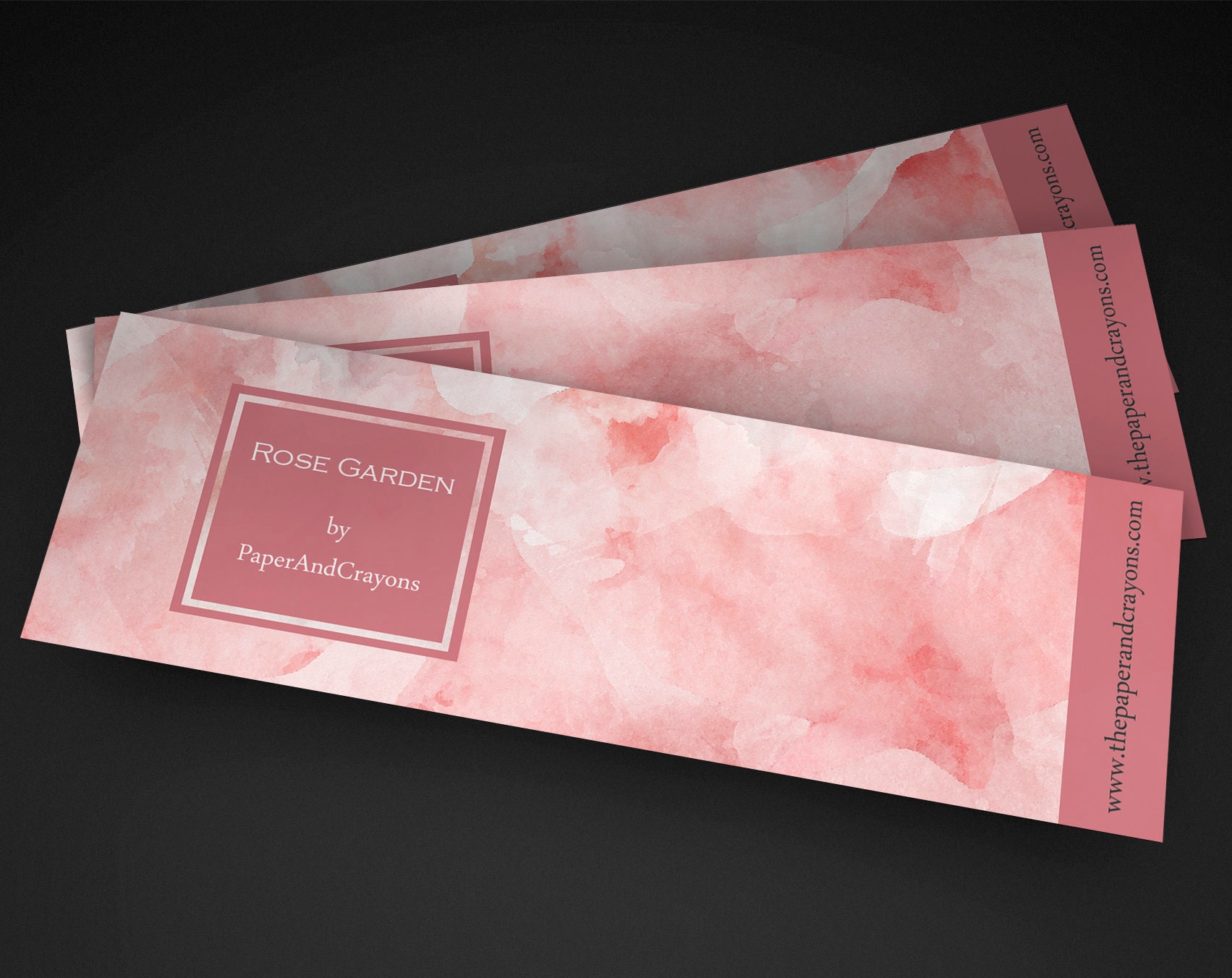 Rose Garden Background, Watercolor Texture, Digital Paper Clipart, Pink ...