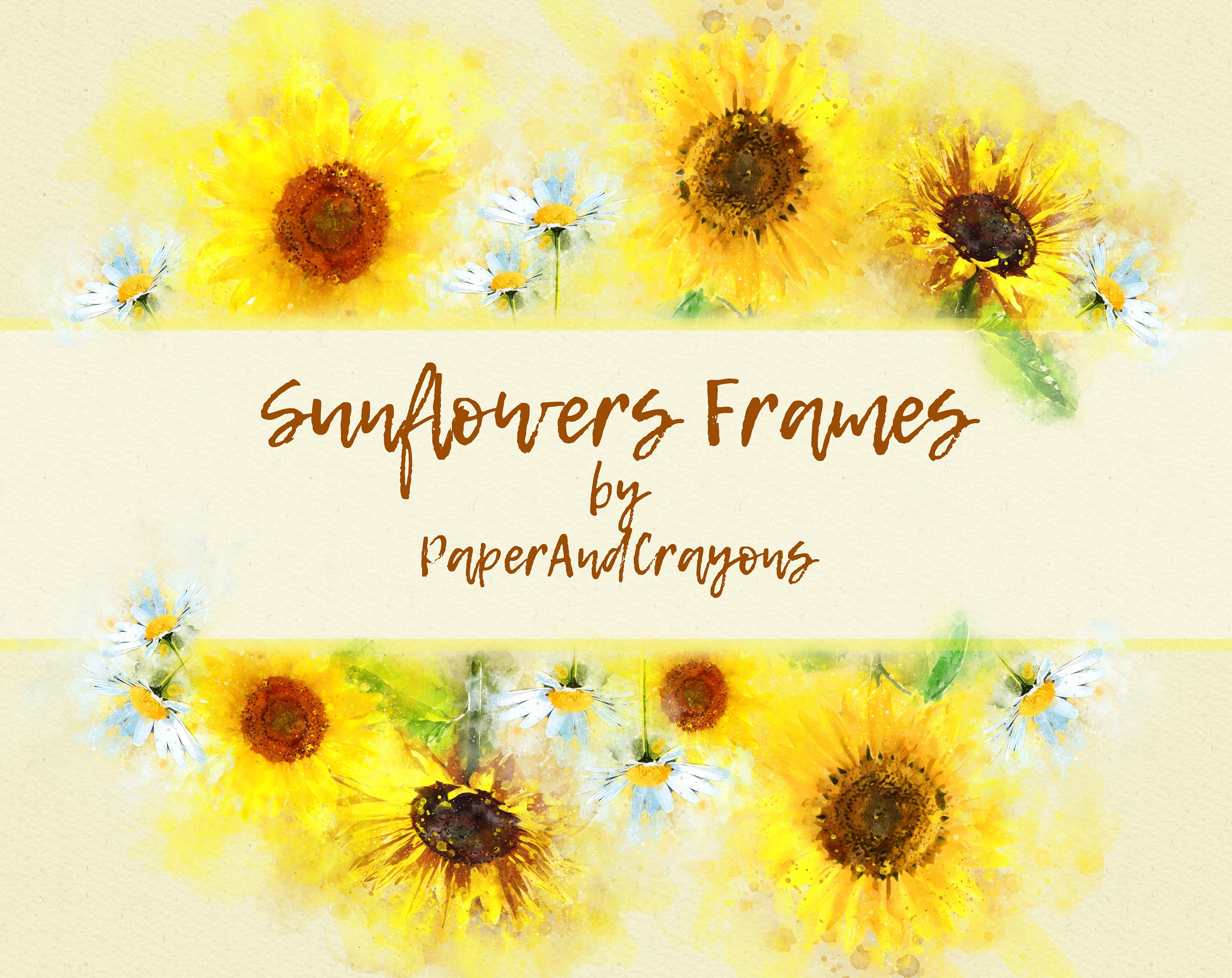 Summer Borders And Frames