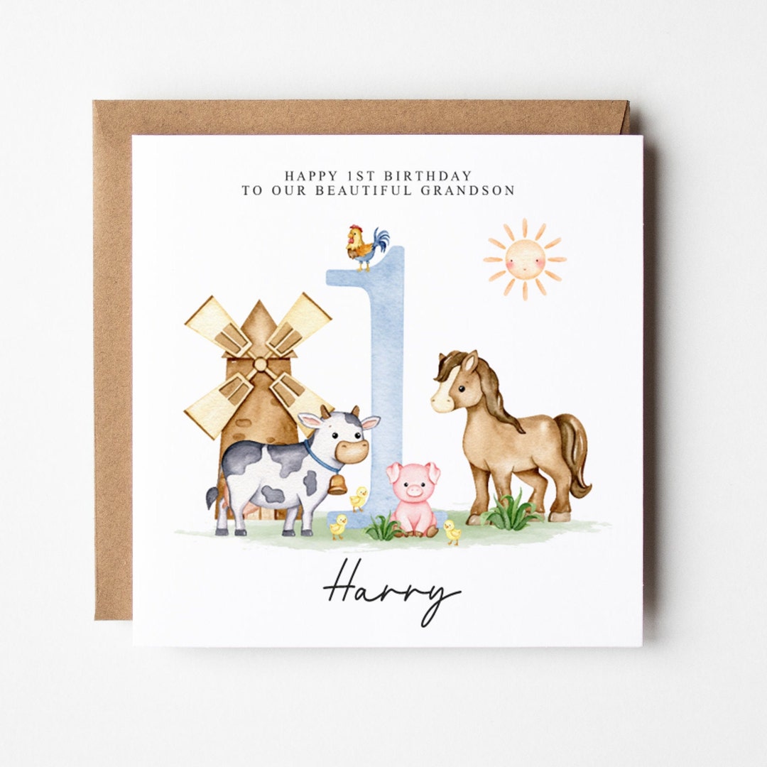 Farmyard 1st Birthday, Farm Animals, Farm 1st Birthday, 1 Today ...