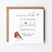In Memory Of, Robin Greeting Card, A Visit From a Robin, Sympathy Card ...