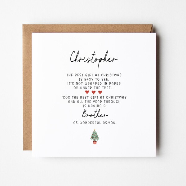 Brother Poem - Etsy UK