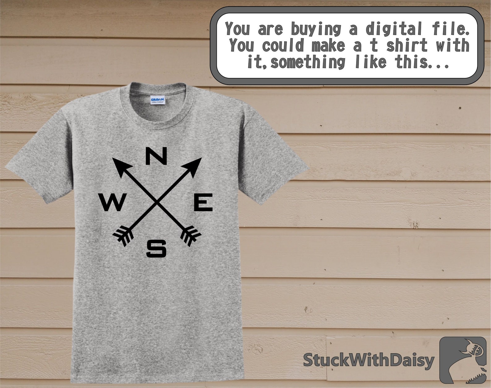 NESW Crossed Arrows Compass Bundle Digital Download Vector - Etsy