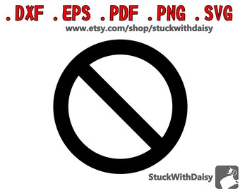 No Sign Svg,restricted Symbol Svg,instant,dark Silhouette,instant ...