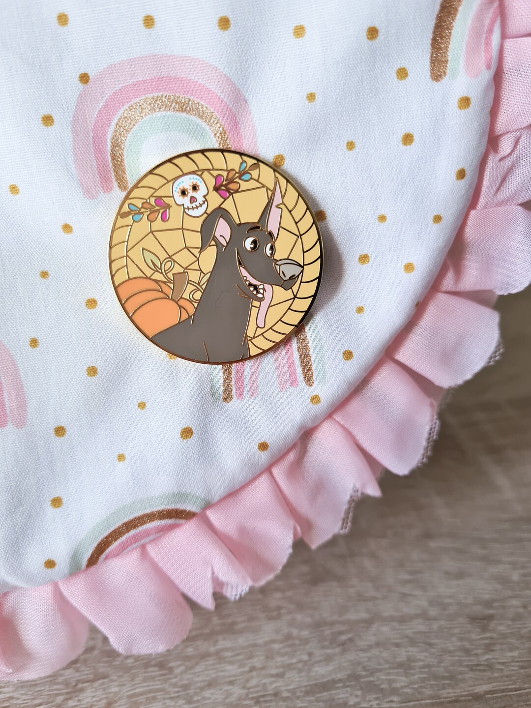 Pin Inspired by Dante the Dog in Coco - Halloween Theme - Etsy UK