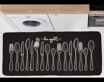 DRAW Soft Woven Rugs 24x56 Laundry Room Rug Funny Non Skid - Etsy