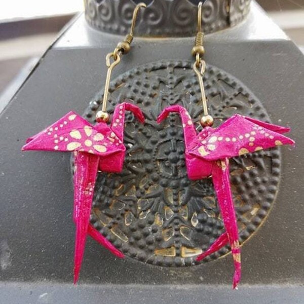 Origami Flamingo - Etsy