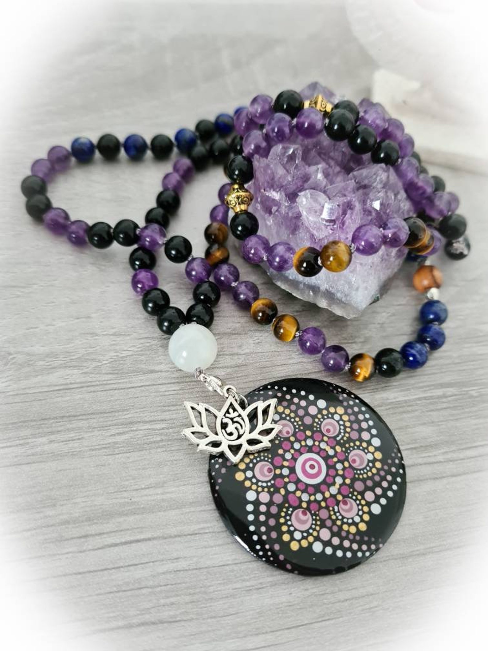 Mala mandala paix intérieur confiance en soi et protection. - Etsy France