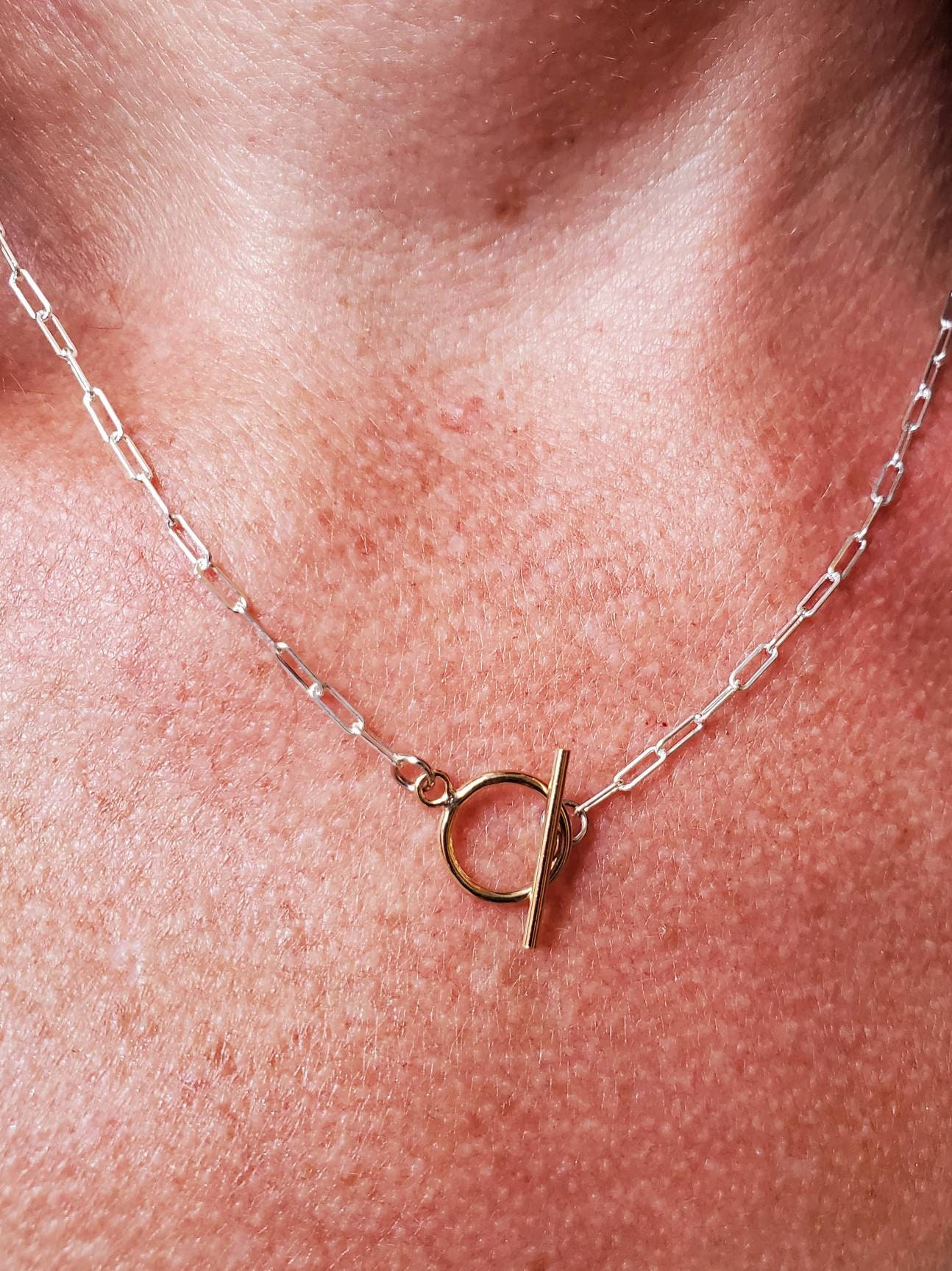 Delicate Dainty Sterling Silver Drawn Cable Chain Gold | Etsy