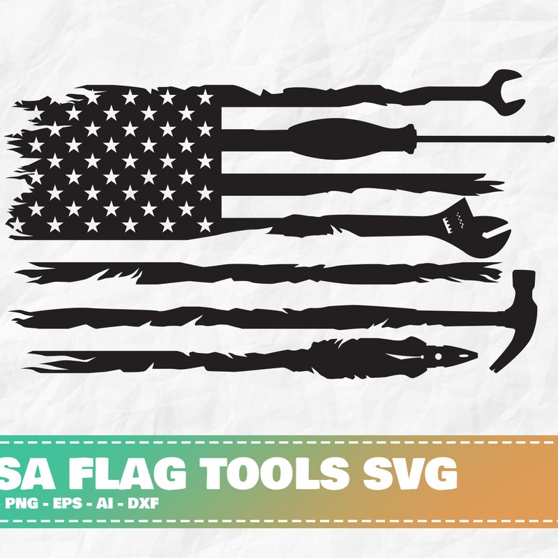 American Flag Svg - Etsy