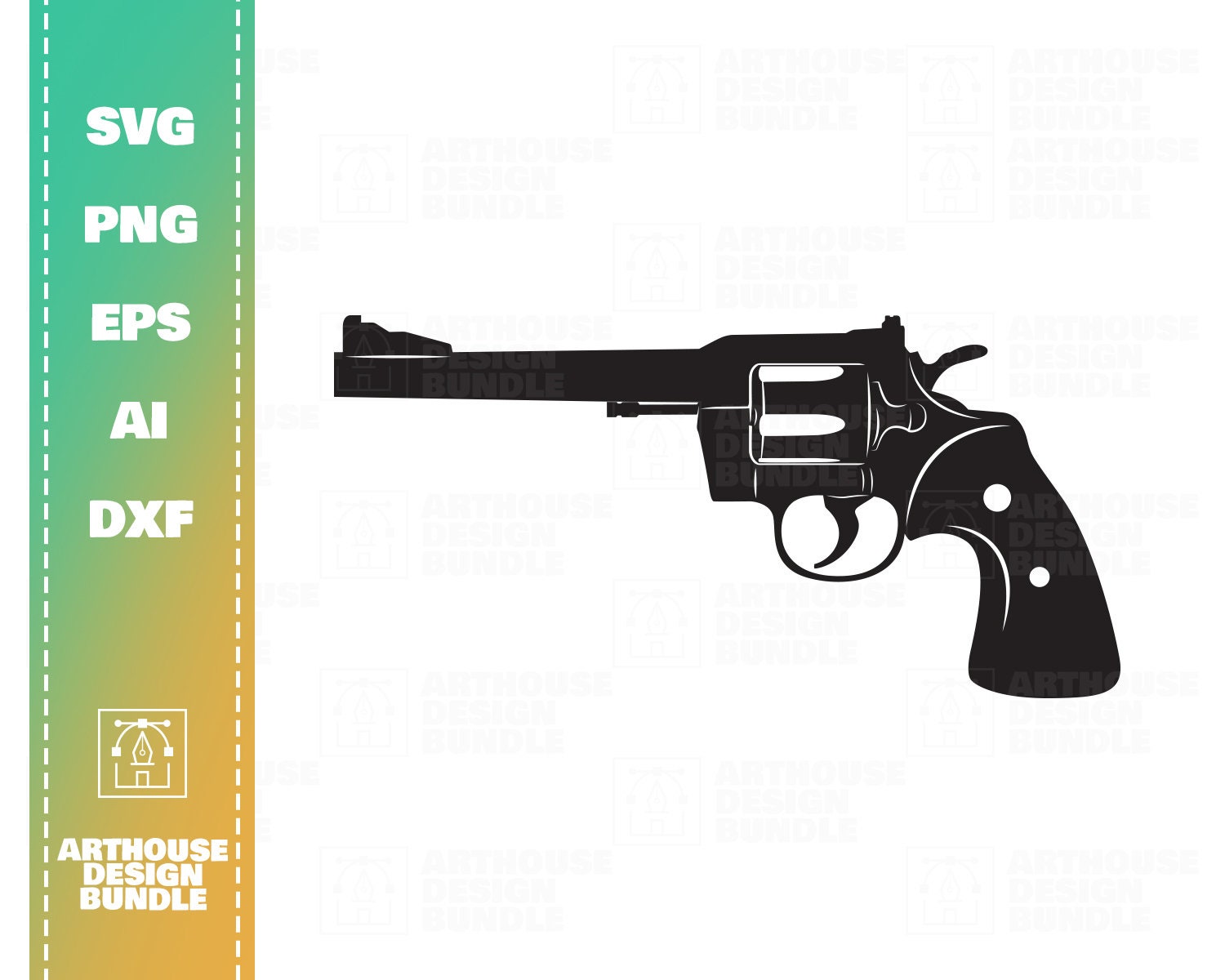 357 Magnum Revolver SVG Revolver Gun Svg Colt Magnum Svg - Etsy