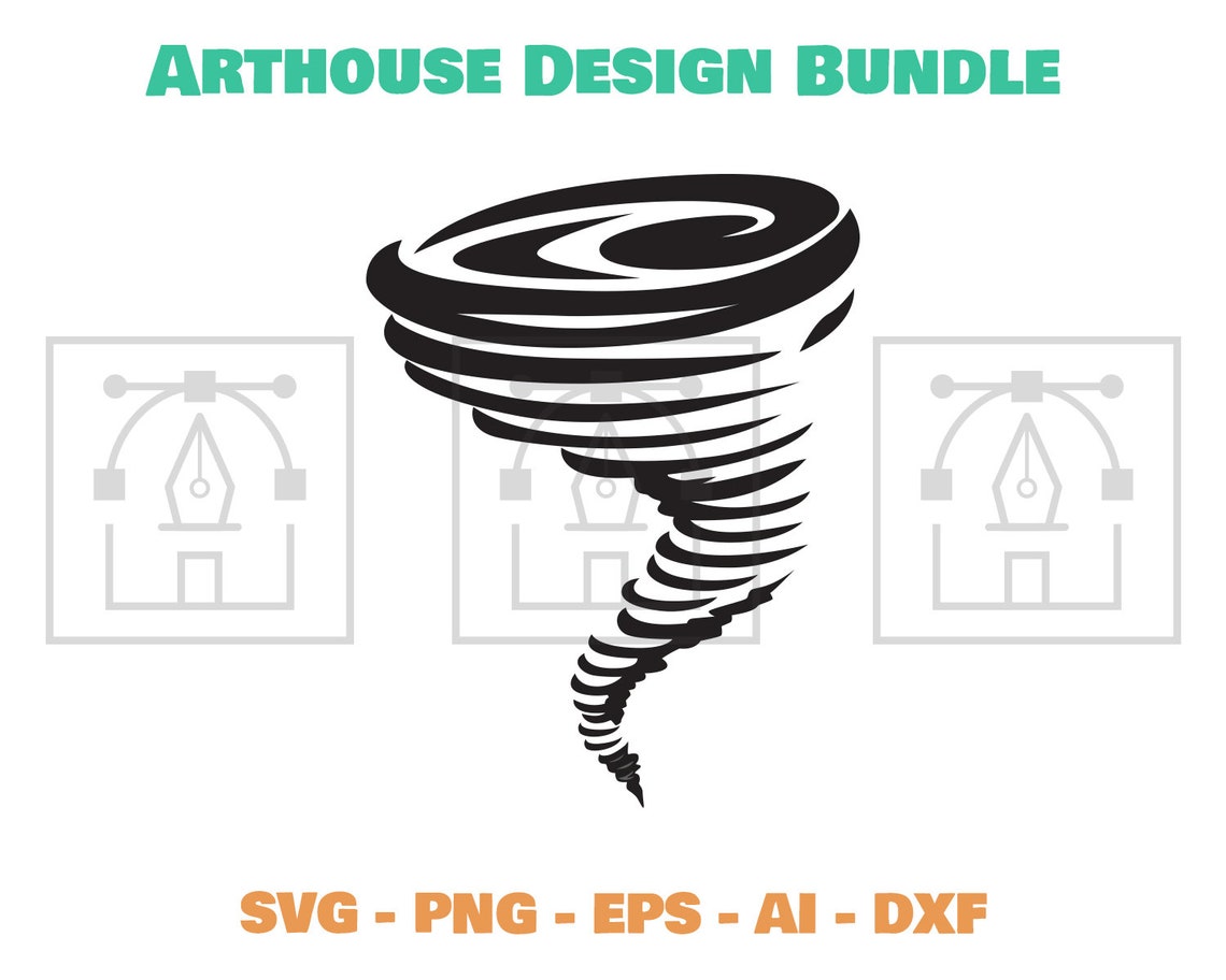 Tornado Clipart SVG, Tornado Silhouette, Tornado Png, Hurricane Svg ...