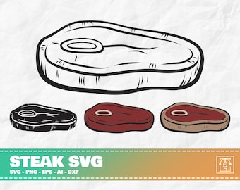 Papercraft Clipart Beef Svg BBQ Svg Grilling Svg Porterhouse Steak SVG ...
