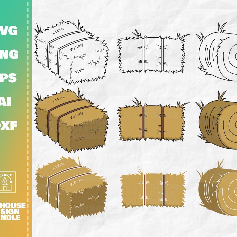 Hay Svg - Etsy