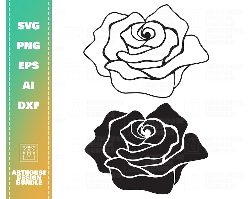 Rose Stencil Shapes