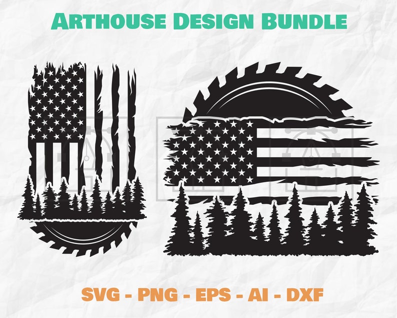 Logger USA Flag Logger Svg Logging SVG USA Flag Svg - Etsy