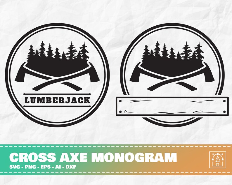 Cross Axe Monogram Axe Clipart Svg Axe Silhouette Svg - Etsy