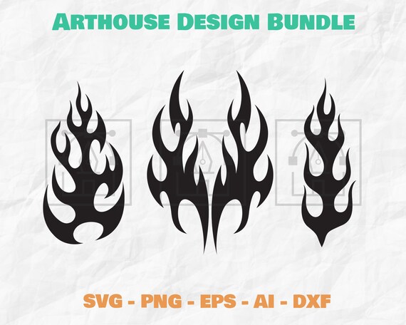 Flame Decal Png