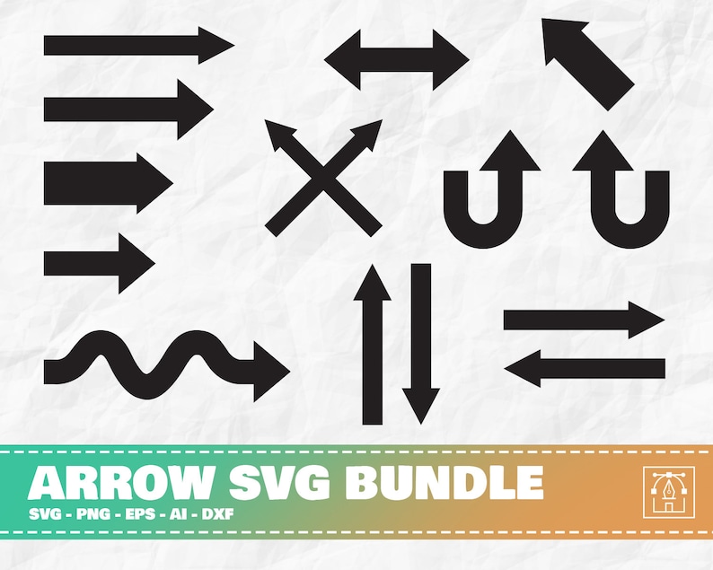 Arrow SVG Bundle Basic Arrows Svg Arrow Sign Svg Arrow - Etsy