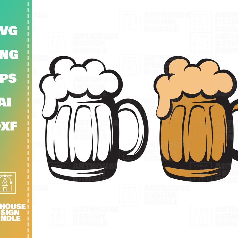 Beer Mug Svg - Etsy