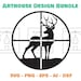 Deer Scope SVG, Deer Svg, Deer Clipart, Hunting Svg, Hunting Clipart ...