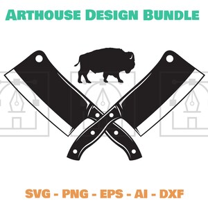 Cross Cleaver SVG Cross Knife SVG Butcher Knife Svg Chef - Etsy