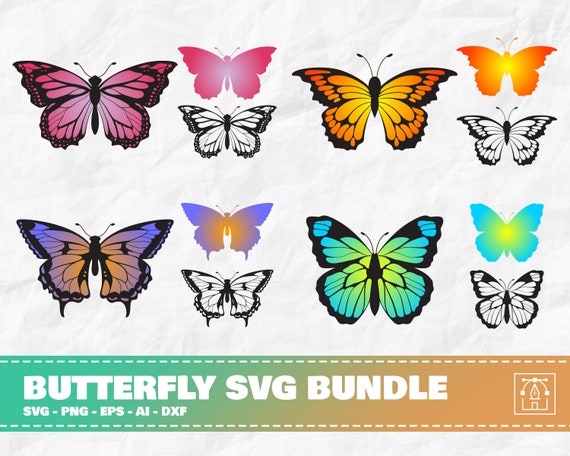 Butterfly SVG Bundle Butterfly Svg File Butterfly - Etsy