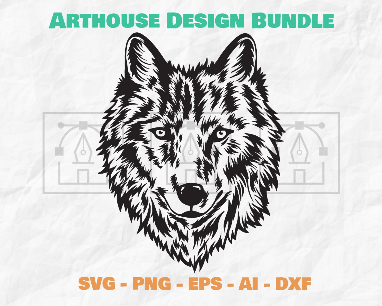 Wolf Head SVG Wolf Svg Wolf Design Svg Wolf Forest Svg - Etsy