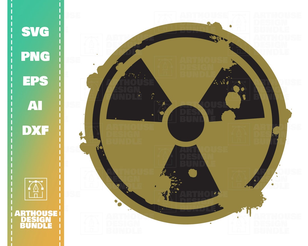 Nuclear Symbol SVG, Nuclear Logo Svg, Radioactive Logo, Nuclear Clipart ...