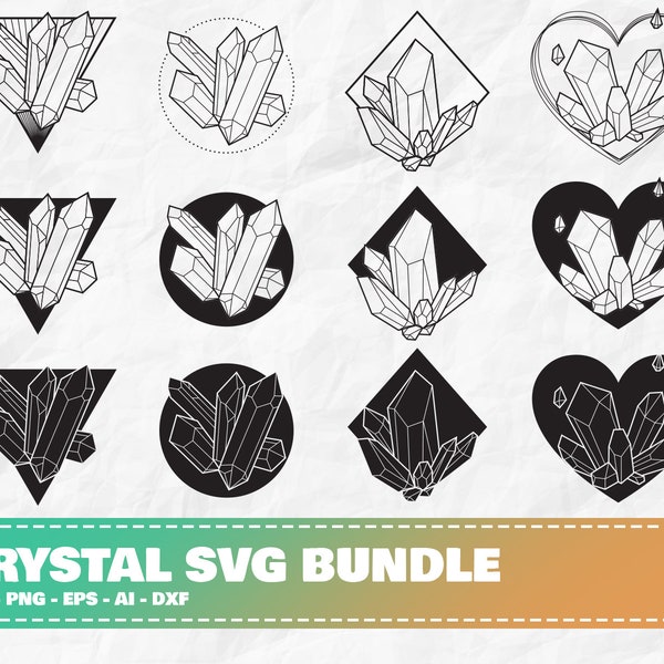 Gemstone Svg - Etsy