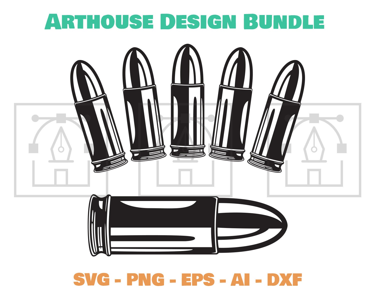 Bullet Clipart SVG Bullet Cricut Svg Bullet Vector Svg Ammo - Etsy Finland